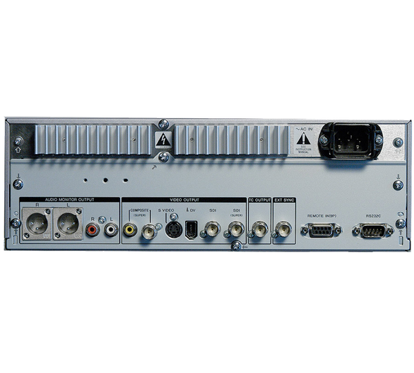 Sony Betacam Player - SDI - Beta SP / Beta SX / DigiBeta / MPEG/IMX ...